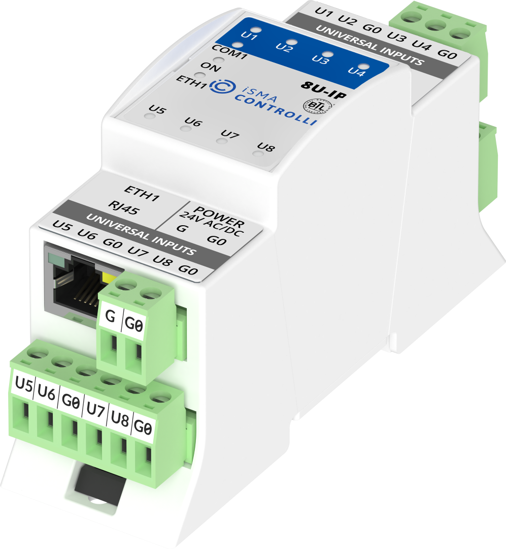 iSMA-B-8U-IP MINI-IP IO mit 8UI | alvasys automation ag